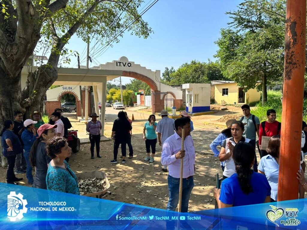 Un tequio por el ITVO - TecNM / I. T. del Valle de Oaxaca